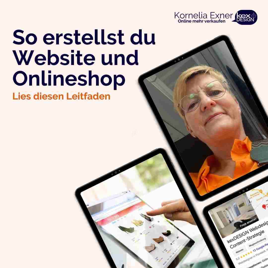 So erstellst du deine Website oder deinen Onlineshop