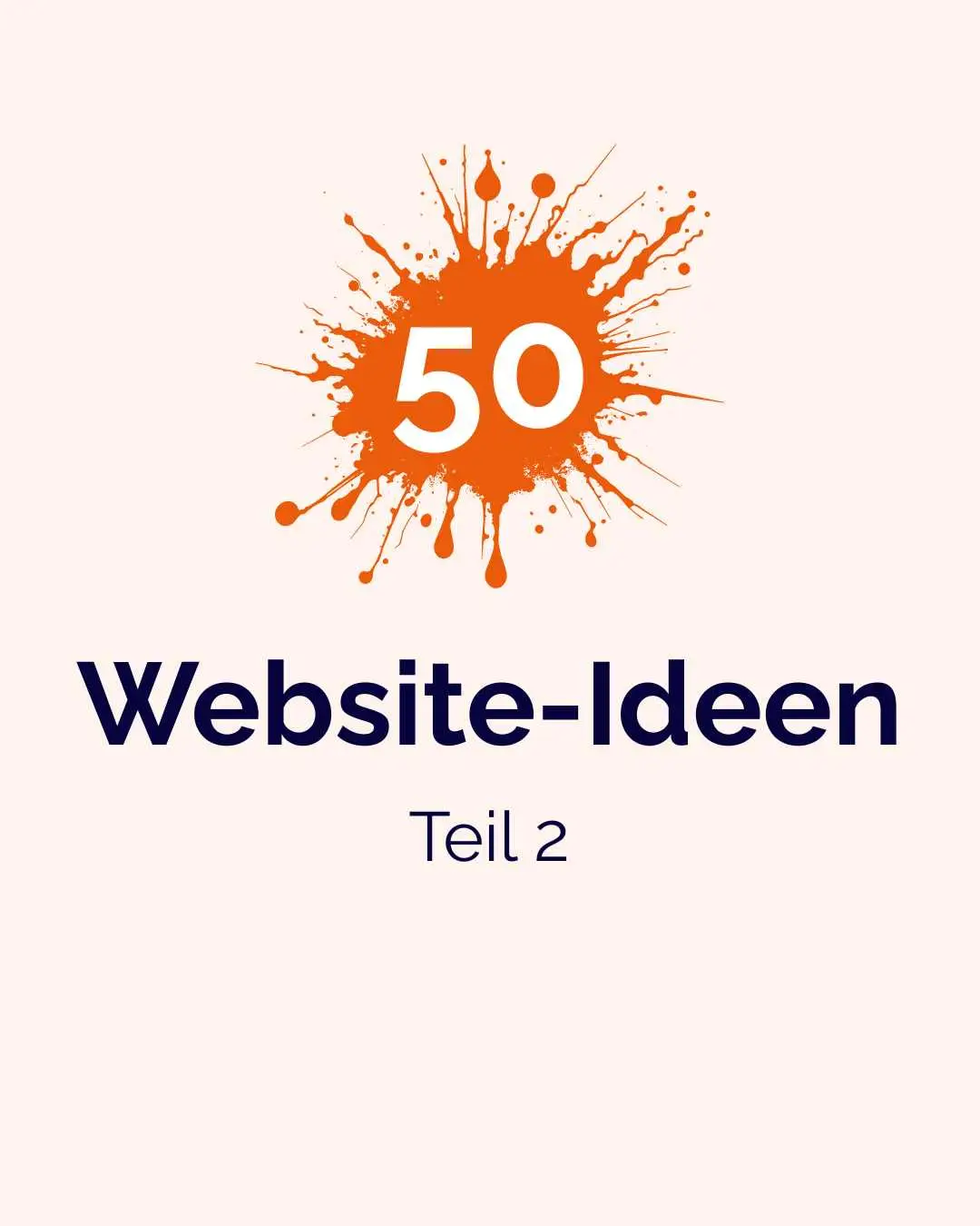 50 Website Ideen Teil 2